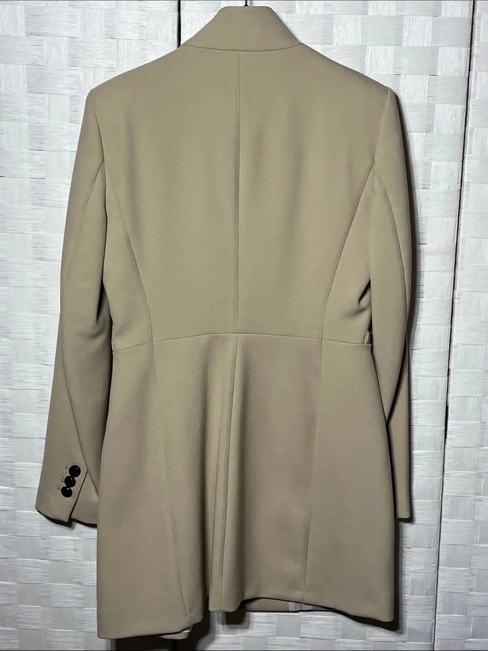 Zara | Jackets & Coats | Zara Beige Tailored Long Trench Coat | Poshmark